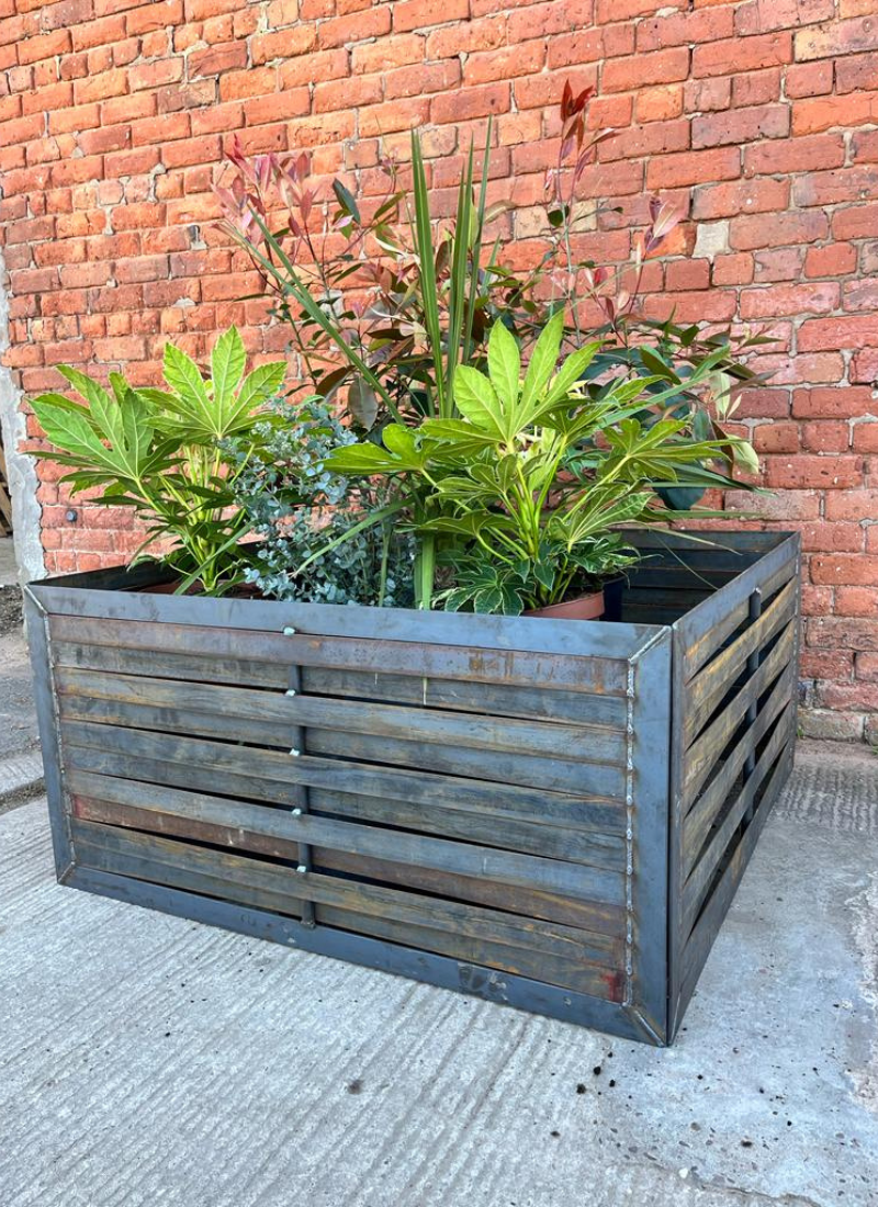 Steel Planters Cheshire | Steel and Scape | Steel Landscaping
