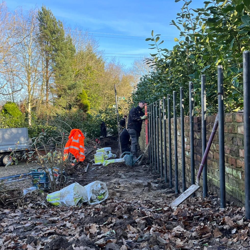 Steel Fencing in Cheshire | Steel and Scape | Steel Landscaping